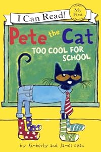BOOK-141-Pete the Cat: Too Cool for School-91reading就要读英文